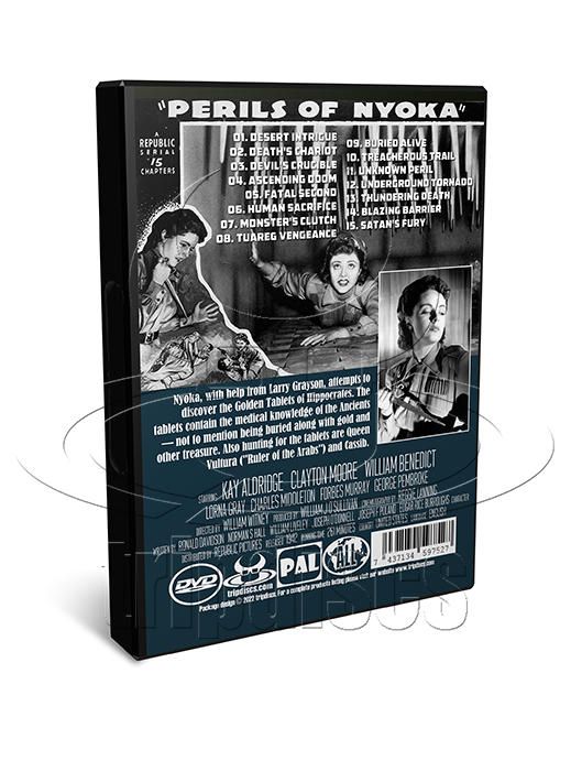 Perils of Nyoka (1942) Movie Serial Cliffhanger DVD - TripDiscs ...