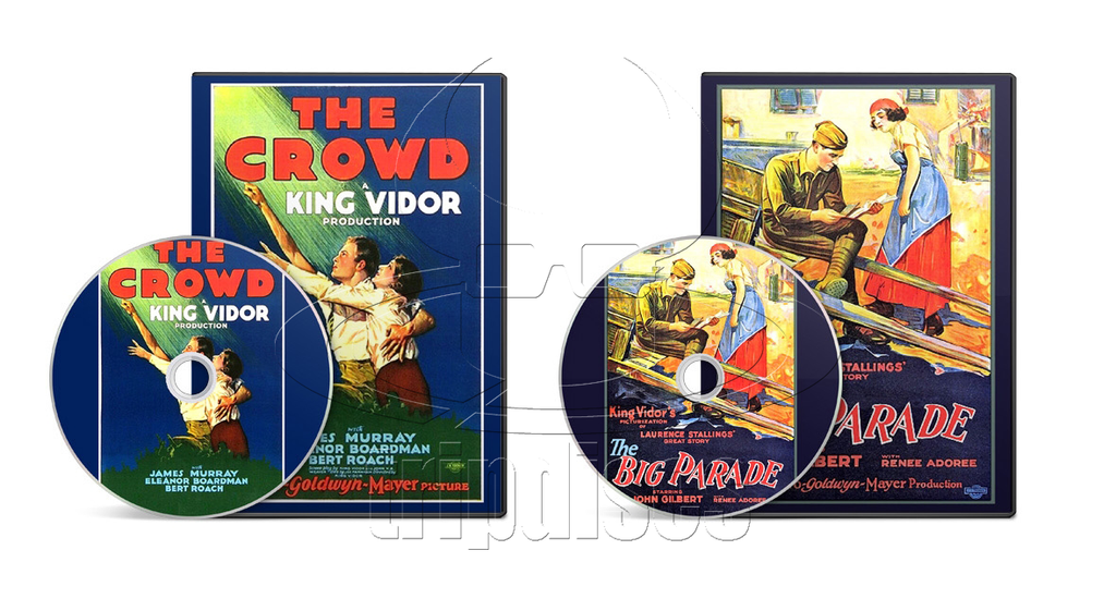 Crowd (1928) Big Parade (1925) King Vidor Movies on DVD - TripDiscs ...