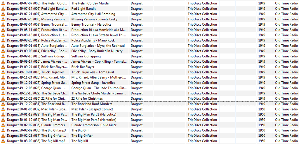 Dragnet The Complete Definitive Collection (OTR) Old Time Radio (MP3 ...